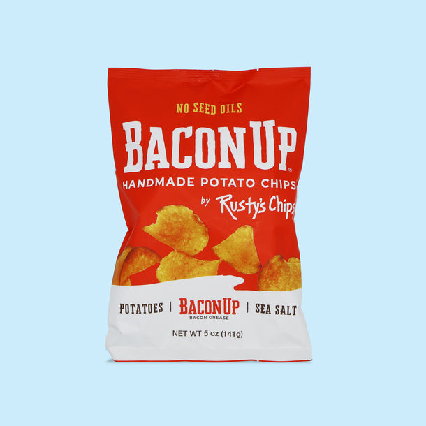 Bacon Up Handmade Potato Chips by Rusty's Chips