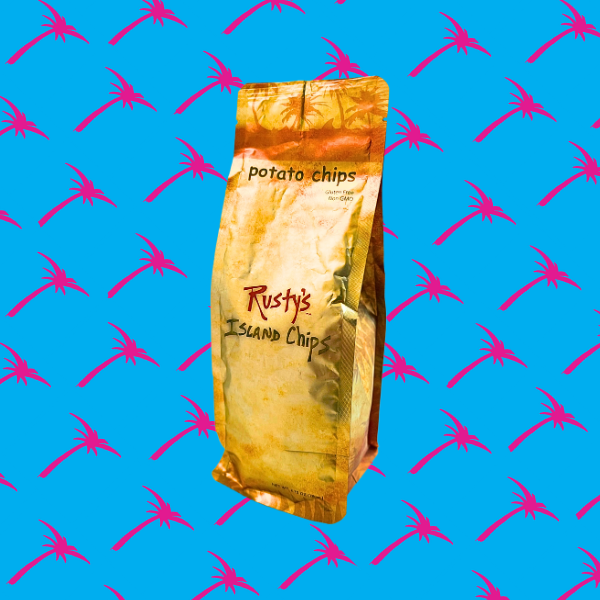 Rusty's CRUSHED Sea Salt Potato Chips | Hand Made Natural Potato Chips ...