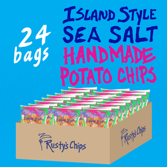 Rusty's Sea Salt Potato Chips | Hand Made Natural Potato Chips – Rusty ...