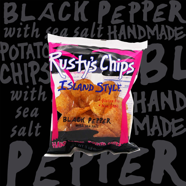 Rusty's Sea Salt Potato Chips | Hand Made Natural Potato Chips – Rusty ...