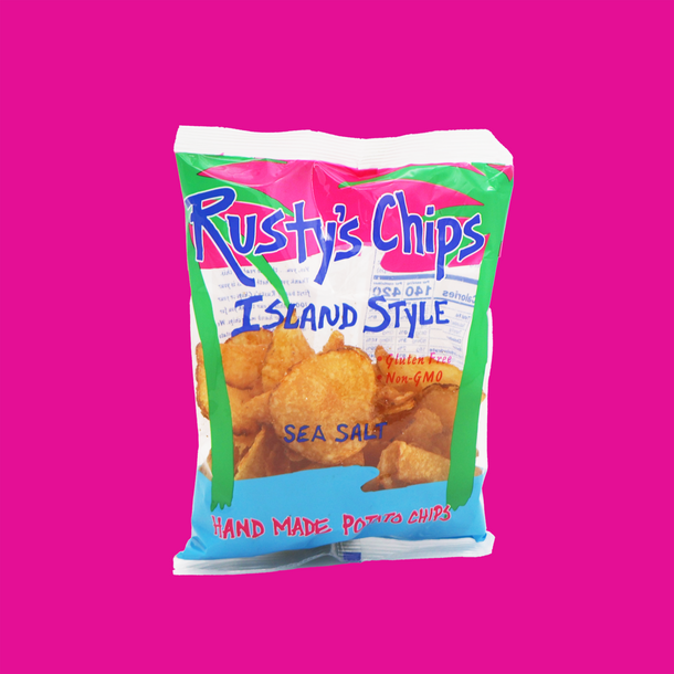 Rusty's Sea Salt Potato Chips | Hand Made Natural Potato Chips – Rusty ...