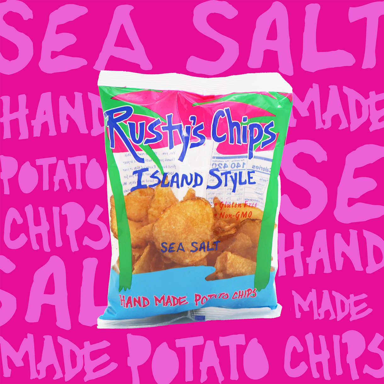 Rusty's Sea Salt Potato Chips | Hand Made Natural Potato Chips – Rusty ...