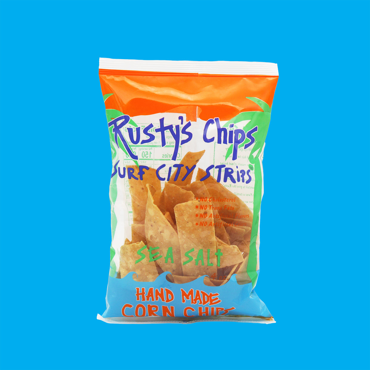 Rusty's Sea Salt Corn Chips | Hand Made Natural Potato Chips – Rusty's Chips